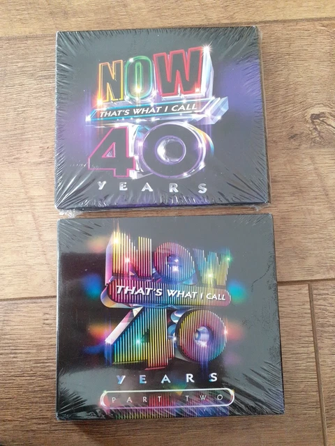 NOW: THAT'S WHAT I Call 40 Years Part 1&2 £13.20 - PicClick UK