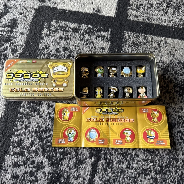 GOGOS CRAZY BONES Gold Series Part 1, Limited Edition Set in Tin ...