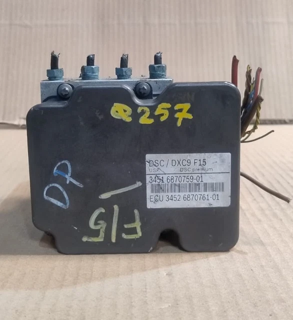 GENUINE BMW X5 X6 F15 F16 Anti -Lock Breacking System Pump Unit Module ...