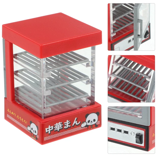 MODEL DISPLAY MINI Cabinet Bread Insulated Dollhouse Food Miniature $21 ...