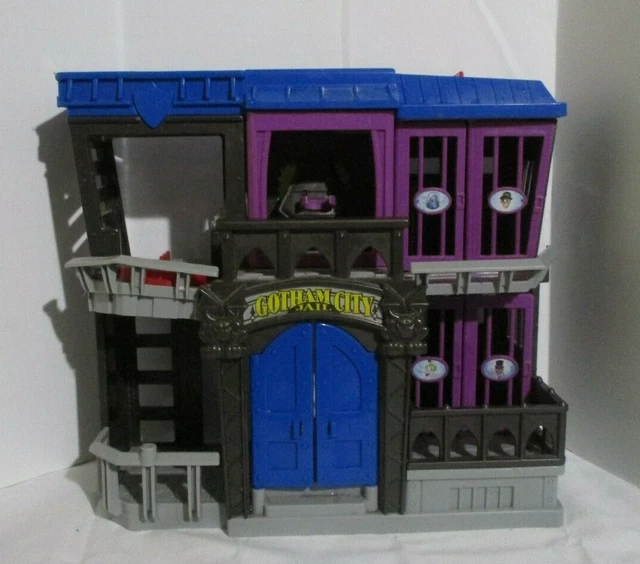 Presuperhero Toys Fisher-Price Imaginext Gotham City Jail Playset ...