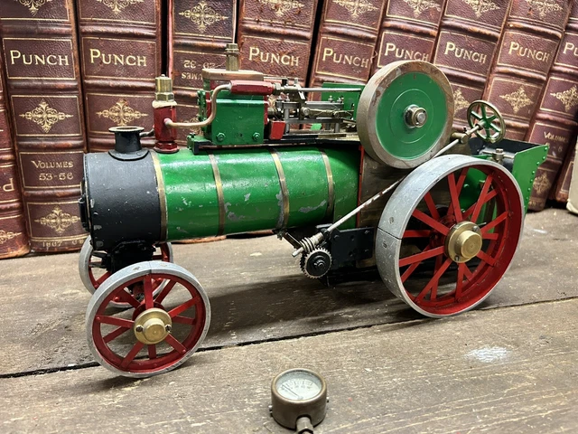 LIVE STEAM 3/4 Inch Traction Engine Scale Model - Bassett-Lowke ...