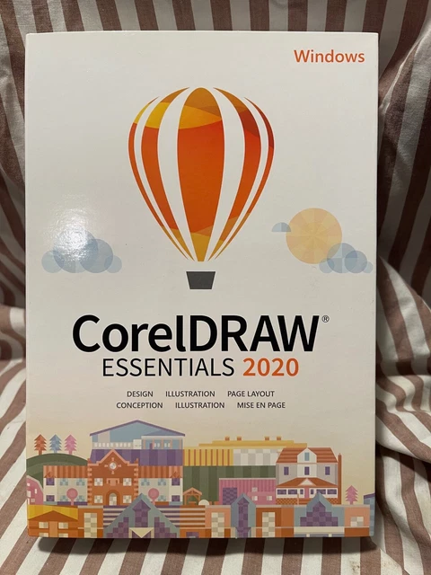 GENUINE CORELDRAW ESSENTIALS 2020 Disc/Digital Download Windows New ...