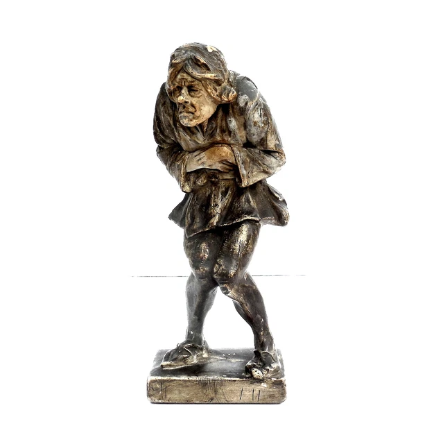 RARE ANTIQUE PLASTER Statue LON CHANEY as Quasimodo Silent Movie ...