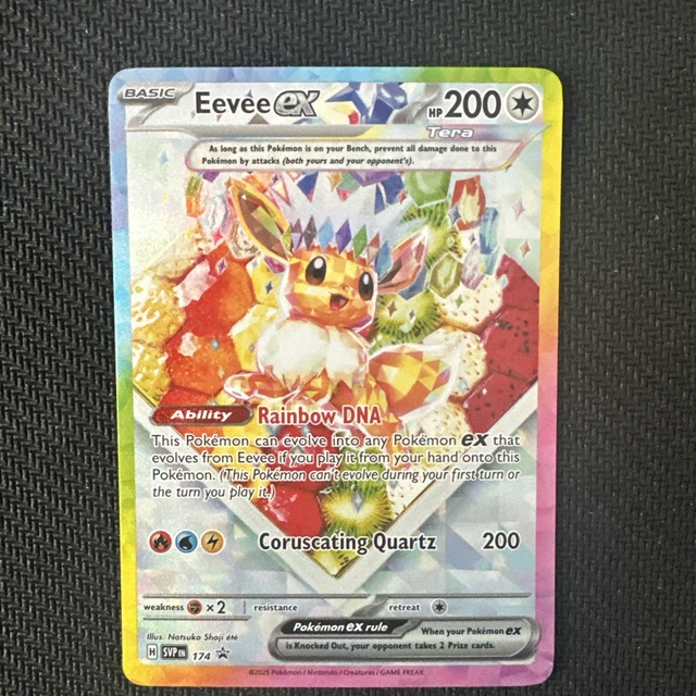 POKÉMON TCG EEVEE 174 Prismatic Evolutions Super-Premium Collection Promo - NM £17.35 - PicClick UK
