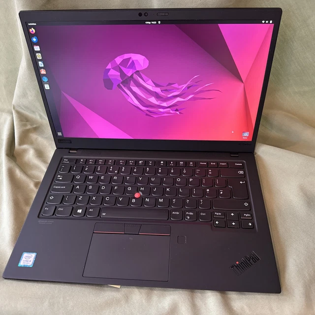 THINKPAD X1 CARBON 7th - Linux Ubuntu 22.04 - i5 - 16GB RAM - 512GB SSD ...