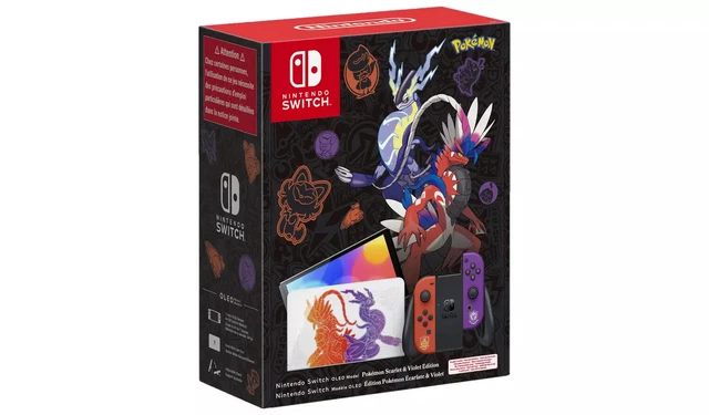 NINTENDO SWITCH – OLED Model Pokemon Scarlet and Violet Limited Edition ...