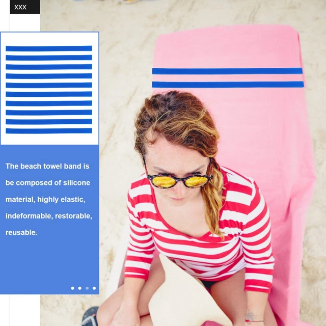 3 PIECES HANDTUCH Band Für Strandliegen Handtuchsberechtigungsgurt EUR ...