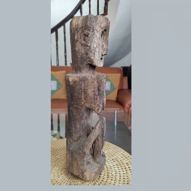 KHAS PRIMITIVE TRIBE Wooden Sculpture Nepal Himalayan Primitive ...