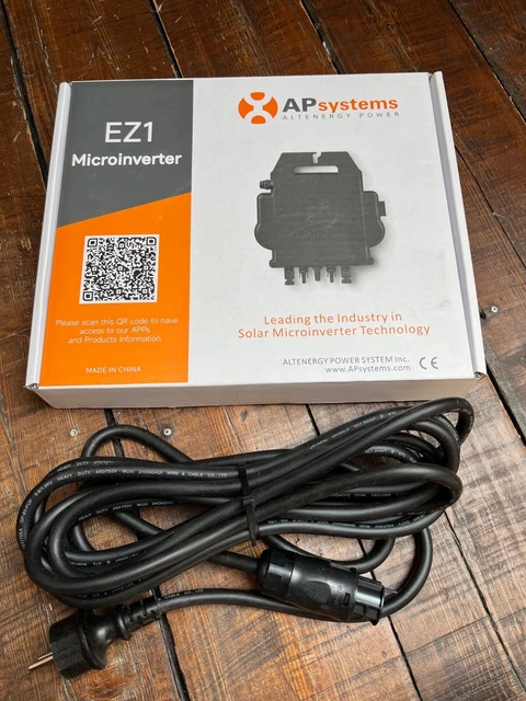 APSYSTEMS EZ1-M 800W Wechselrichter mit WLAN & Bluetooth + Exceedconn Kabel 5m EUR 125,00 ...