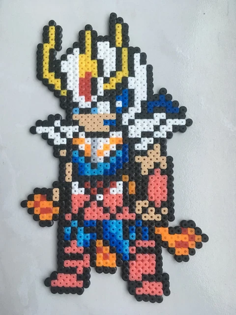 PIXEL ART / Perles A Repasser Saint Seiya Le Chevalier Du Phoenix EUR 5 ...