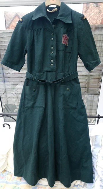 WVS WOMEN'S VOLUNTARY Service Civil Defence Uniform Dress £124.99 ...