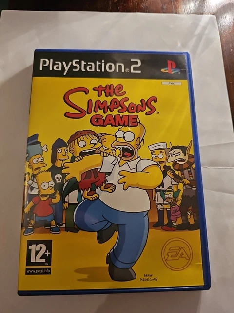 PLAYSTATION 2 GAME The Simpsons Game £4.36 - PicClick UK