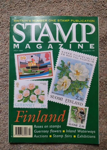 STAMP MAGAZINE PHILATELIC Magazine July 1993 volume 59. No 7 £1.99 ...
