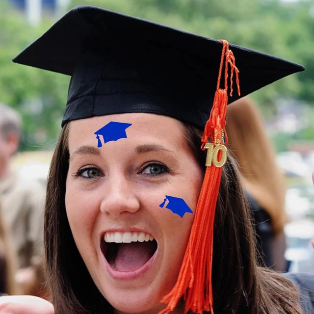 10 SHEETS GRADUATION Cap Sticker Gift Tags Stickers for Presents £7.35 ...