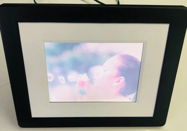 IT WORKS 5” Inch Digital Photo Picture Frame Black itw-dpf 50018 £10.00 ...
