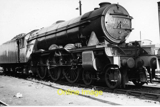 RAILWAY PHOTO 6X4 ex LNER A3 60068 at Carlisle Canal 23/6/1951 £2.00 ...