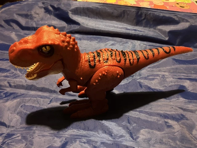 RED T-REX ZURU Robo Alive Tyrannosaurus - Walks and Lights Up Dinosaur ...