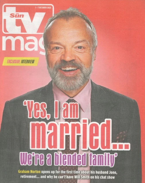 SOLEIL TV REVUE, Graham Norton Married, Jeremy Paxman, Steve Thompson ...