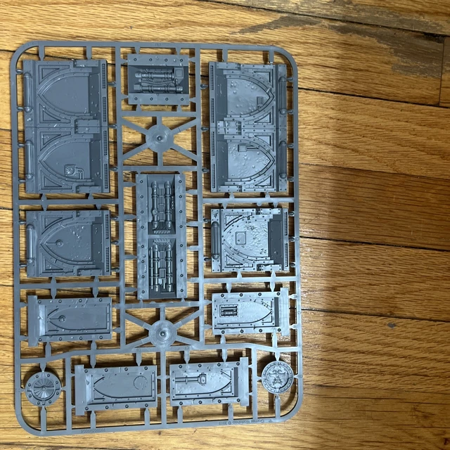 NECROMUNDA WARHAMMER 40K Zone Mortalis Long Walls Sprue C Terrain ...