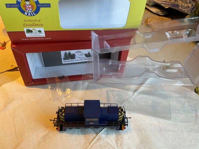 OXFORD RAIL JANUS 0-6-0 diesel shunter Port of London 201 blue NEW ...