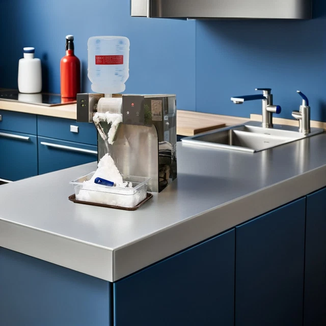 SNOWFLAKE ICE MACHINE Barrel Drinks Cooling Bucket Plastic Buckets $54. ...