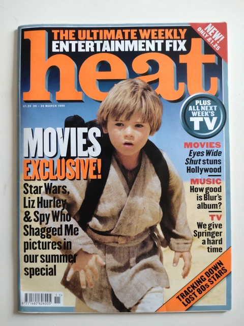 HEAT MAGAZINE ISSUE 7 March 1999 - Star Wars Phantom Menace Cover ...