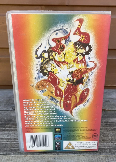 THE BEATLES MAGICAL Mystery Tour Vhs £4.99 - PicClick UK