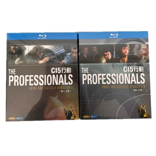 THE PROFESSIONALS 1-5 Blu-ray Complete TV Series New Box Set 8-Disc All ...