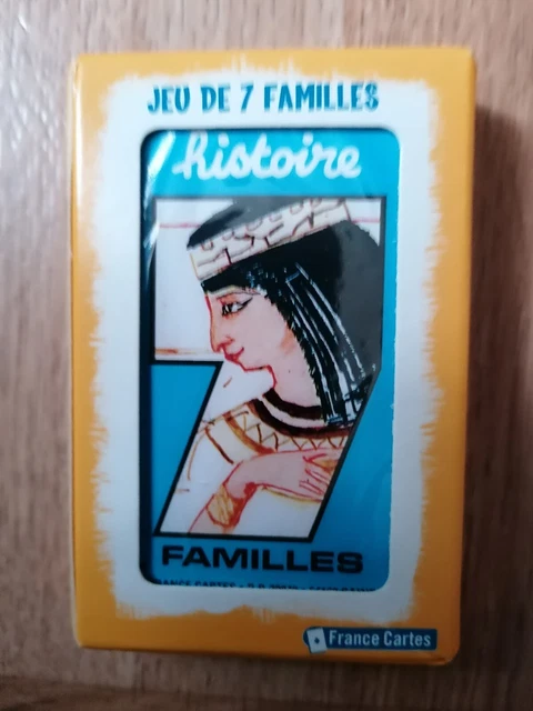 JEU DES 7 FAMILLES. HISTOIRE . 🇨🇵🇨🇵 France Cartes. Sous Blister. 🇨🇵🇨🇵 ...