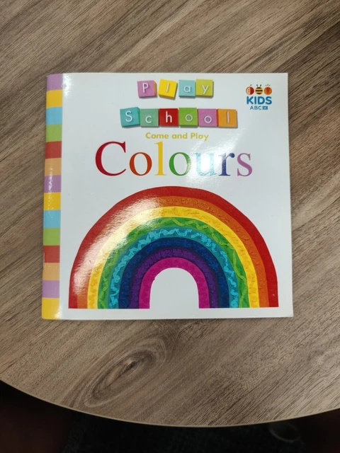 PLAY SCHOOL COLOURS Abc Kids Play School Book Play School Tv Show Book ...