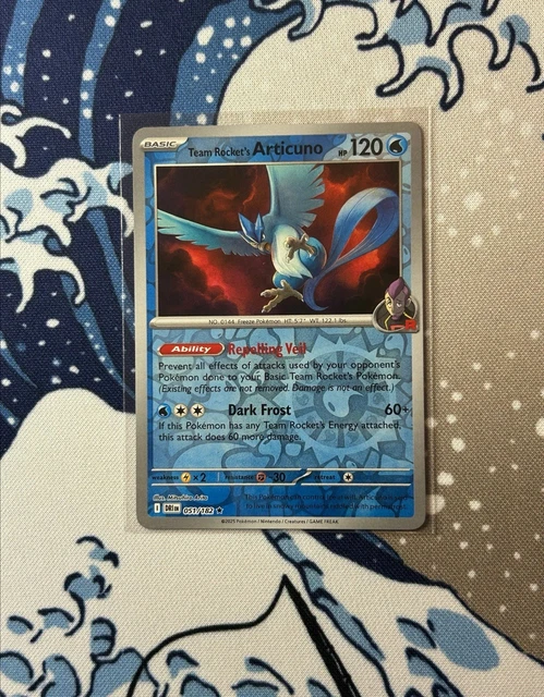 POKÉMON TCG TEAM Rocket’s Articuno Destined Rivals 051/182 £2.27 - PicClick UK
