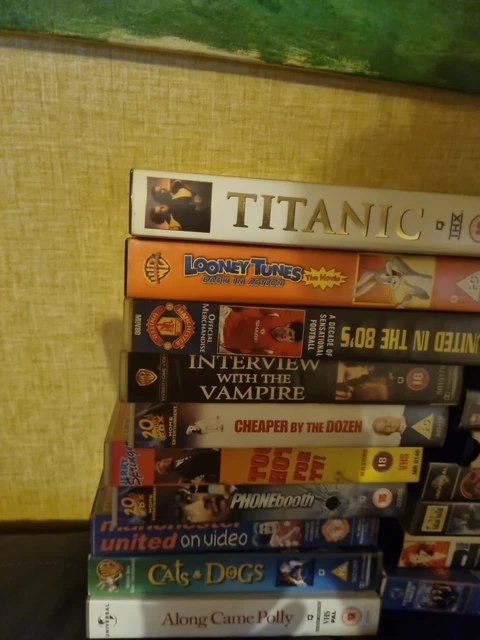 36 VHS MOVIES and Spots Bundle Job Lot £94.30 - PicClick UK