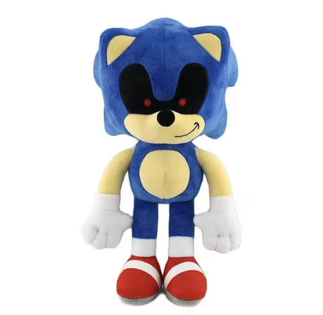 SONIC THE HEDGEHOG Blue Evil Sonic Teddy Soft Toy 30cm £10.99 - PicClick UK