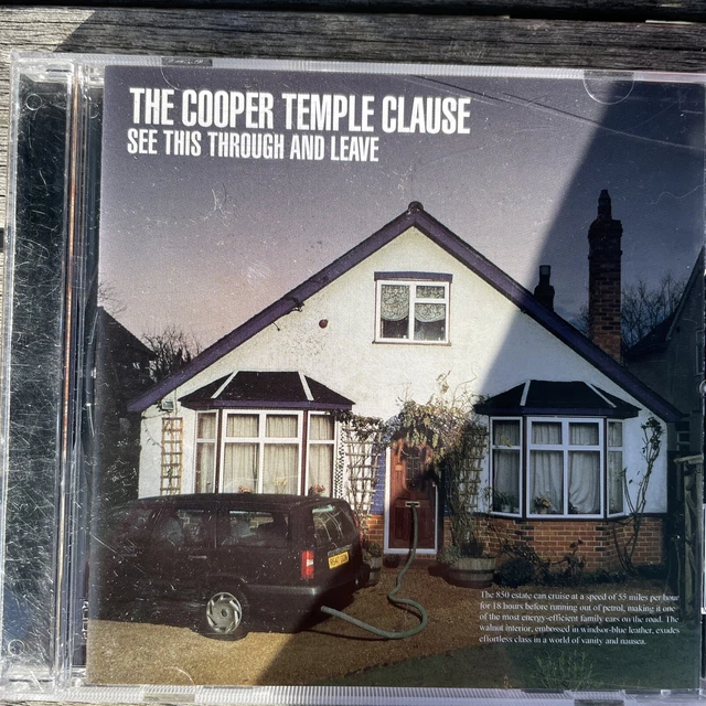 SEE THIS THROUGH and Leave by Cooper Temple Clause (CD, 2003) EUR 2,34 ...