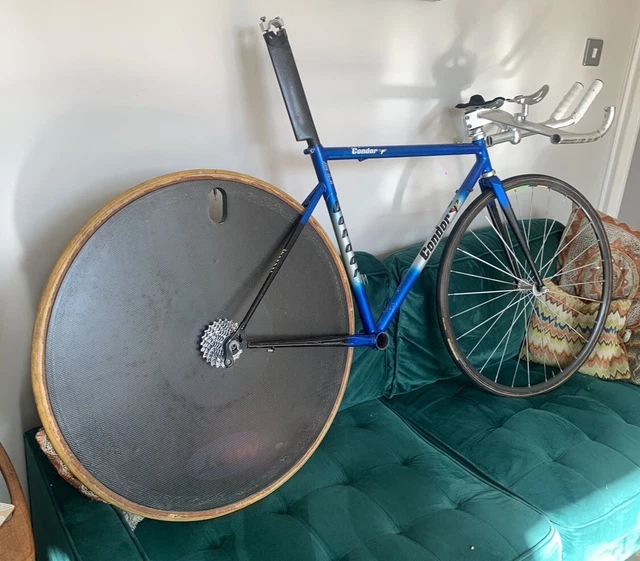 BICICLETTA CLIFF SHRUBB Lopro 650c Prova a Cronometro Tt Columbus Track ...