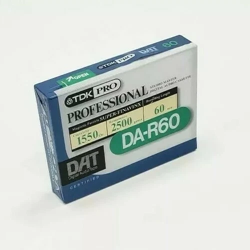 TDK PRO DAT DA-R60 Studio Master Digital Audio Cassette EUR 7,98 ...