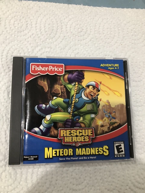 FISHER-PRICE RESCUE HEROES Meteor Madness Educational PC Game Fun ...