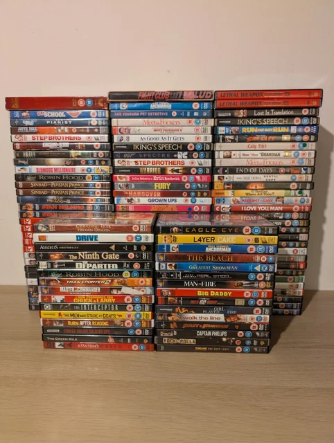 120+ FILM DVD Job Lot Bundle Wholesale - Action, Adventure, Sci-fi ...