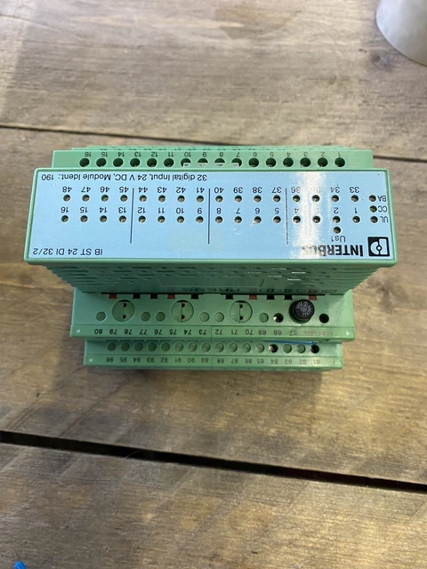 INTERBUS DE CONTACT module d'E/S Phoenix IB ST 24 DI32/2 2754927 EUR ...