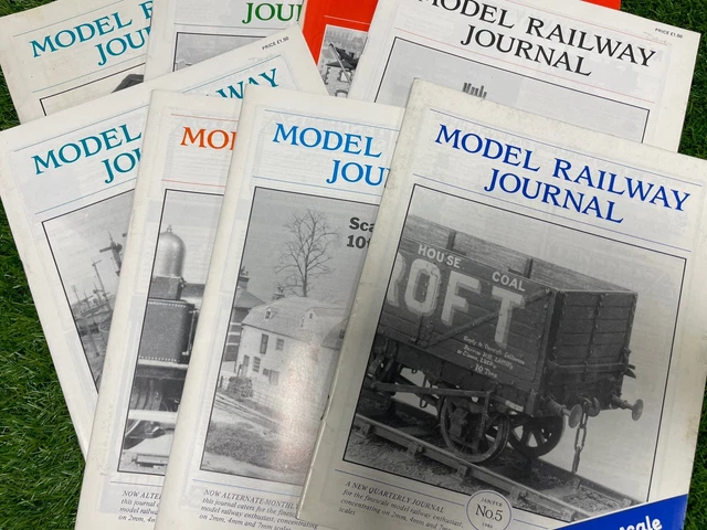 8 MODEL RAILWAY Journal Magazines 1986-1998 Issue numbered 5,9,10,12,13 ...