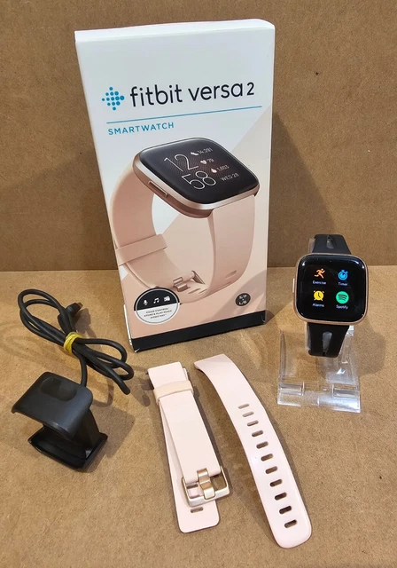 SMARTWATCH FITBIT VERSA 2 salute e fitness con controllo vocale - rosa ...