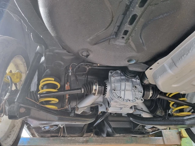 FORD SIERRA COSWORTH 4x4 Rear Axle LSD Diff, Drive Shafts, Wishbones ...