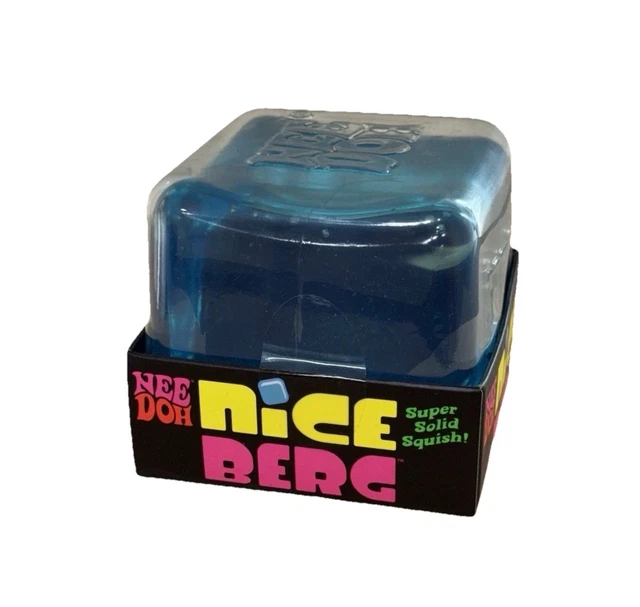 NEEDOH NICE BERG - Giant NeeDoh Nice Cube - (Blue) AUTHENTIC! Fast Ship ...