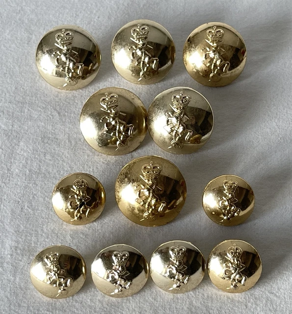 12 VINTAGE STAYBRITE REME Royal Electrical Mechanical Engineers ...