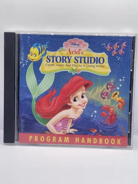 DISNEY ARIEL’S STORY Studio (1997 CD-ROM) Mac & Windows PC Game ...