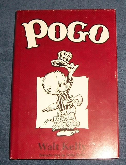 POGO WALT KELLY "Best of Pogo" HCDJ/Cover, 1977, Gregg Press, Disney ...