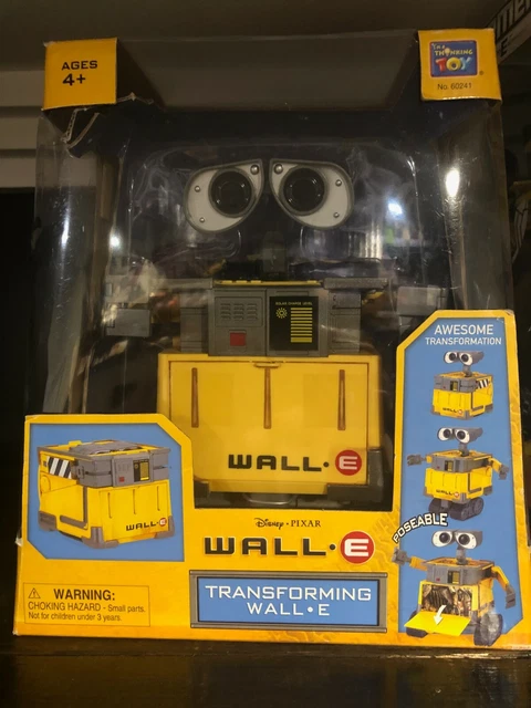 DISNEY PIXAR THINKWAY Toys Transforming Wall-E RARE $250.00 - PicClick AU