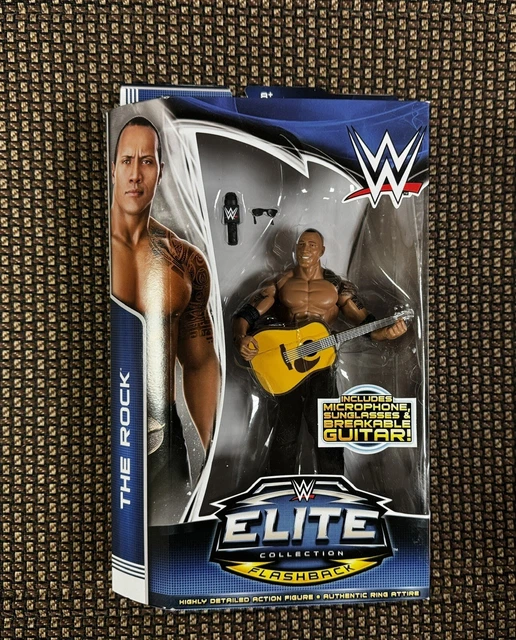 MATTEL WWE ELITE Collection Flashback Series 31 The Rock (NEUF) EUR 33,26 - PicClick FR