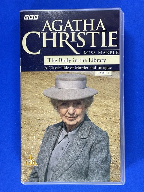 AGATHA CHRISTIE MISS Marple- the Body in the Library-Part One VHS Video ...